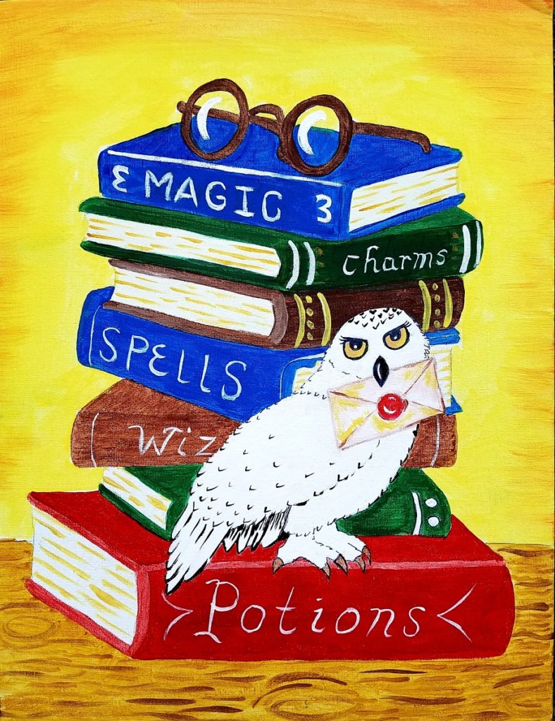 Harry Ps Wizardry Owl Hedwig, — Smiling Shamrock Creative House